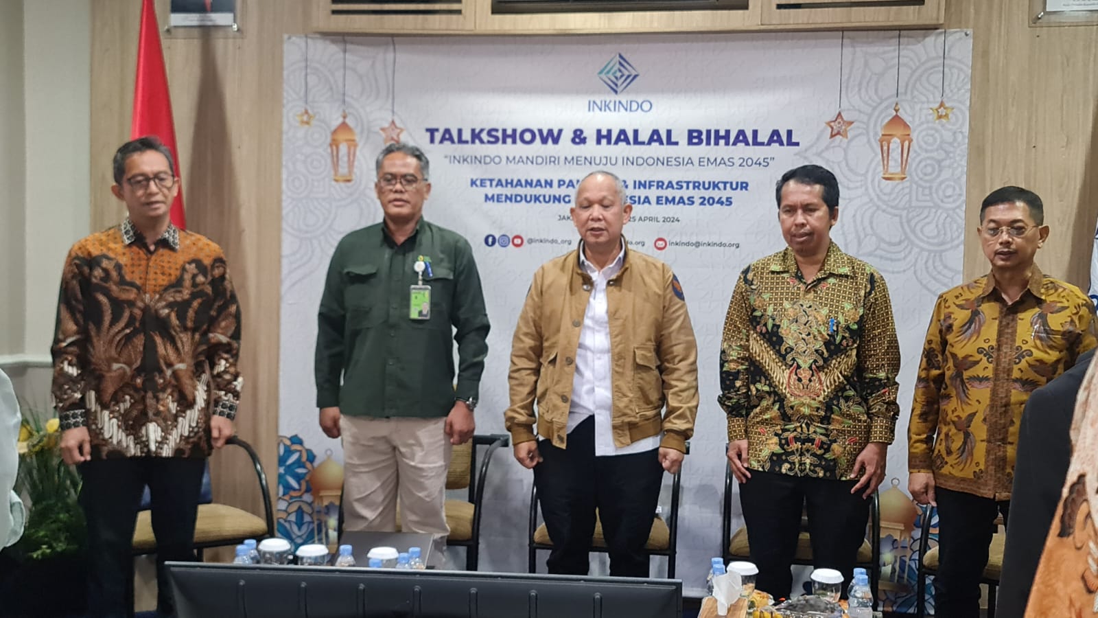 Talkshow & HBH “Kemandirian INKINDO, Infrastruktur dan Ketahanan Pangan ...