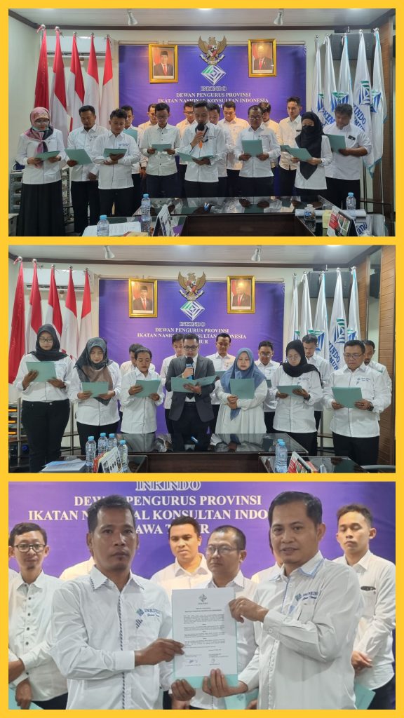 SEBANYAK 32 ANGGOTA BARU INKINDO JATIM MENGUCAPKAN IKRAR